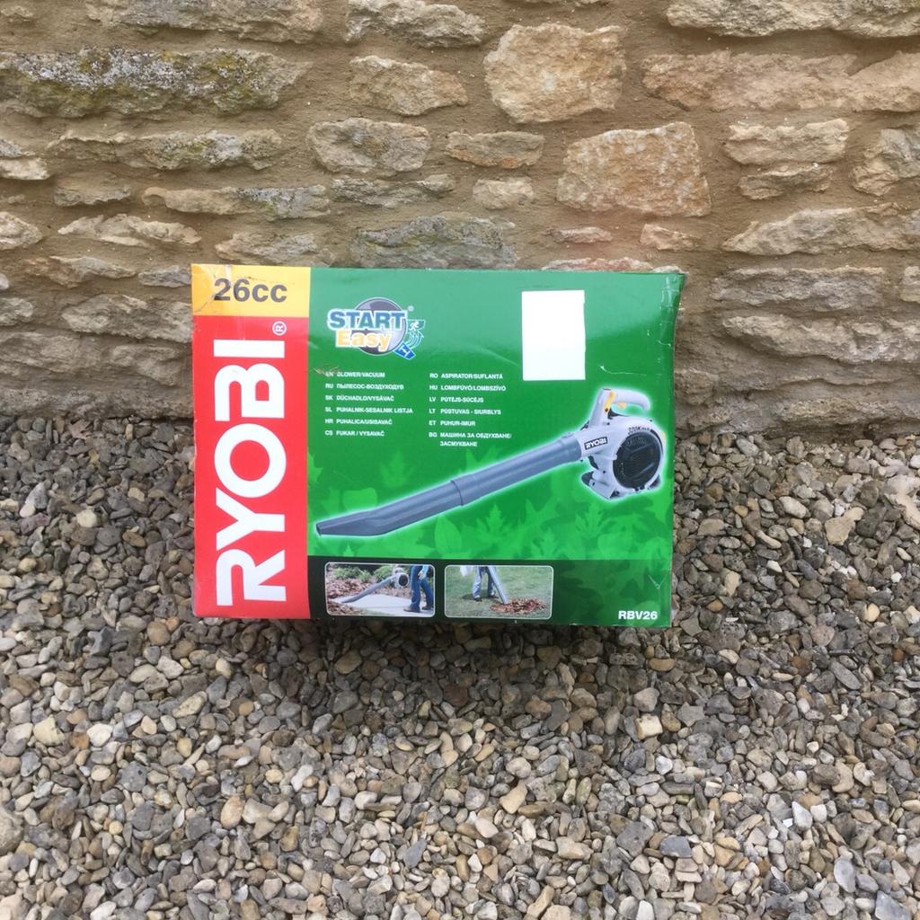 RYOBI 26cc Petrol Garden Blower & Vacuum. in OX29 Oxfordshire für 90,00 ...