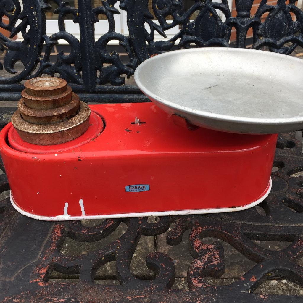 Vintage / Retro HARPER Kitchen Scales Red in NG12 Rushcliffe für £ 15 ...