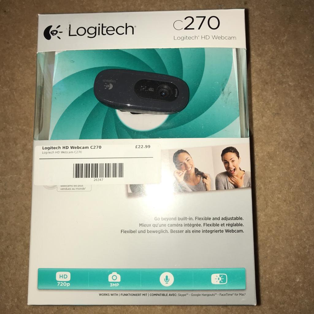 Logitech c270 webcam in North West Leicestershire für 10,00 £ zum ...