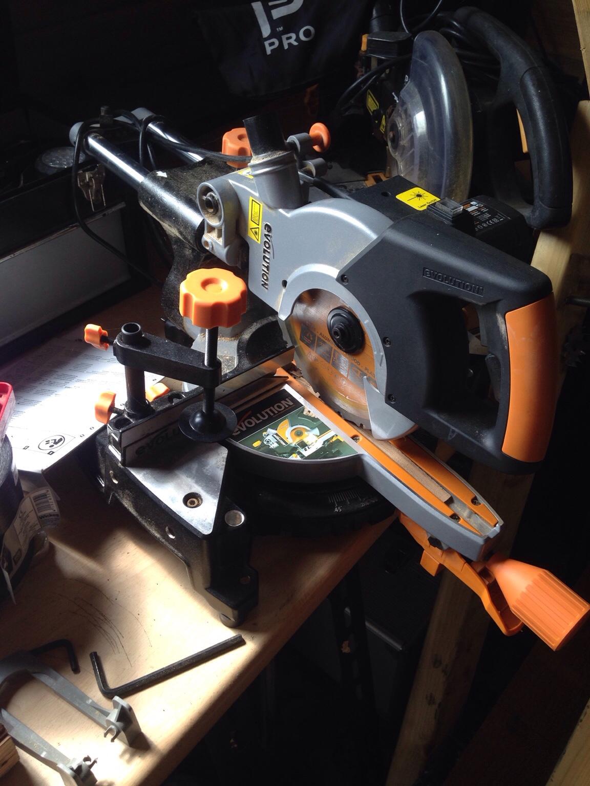 Evolution rage 3 chop saw in SO16 Southampton for £40.00 for sale | Shpock