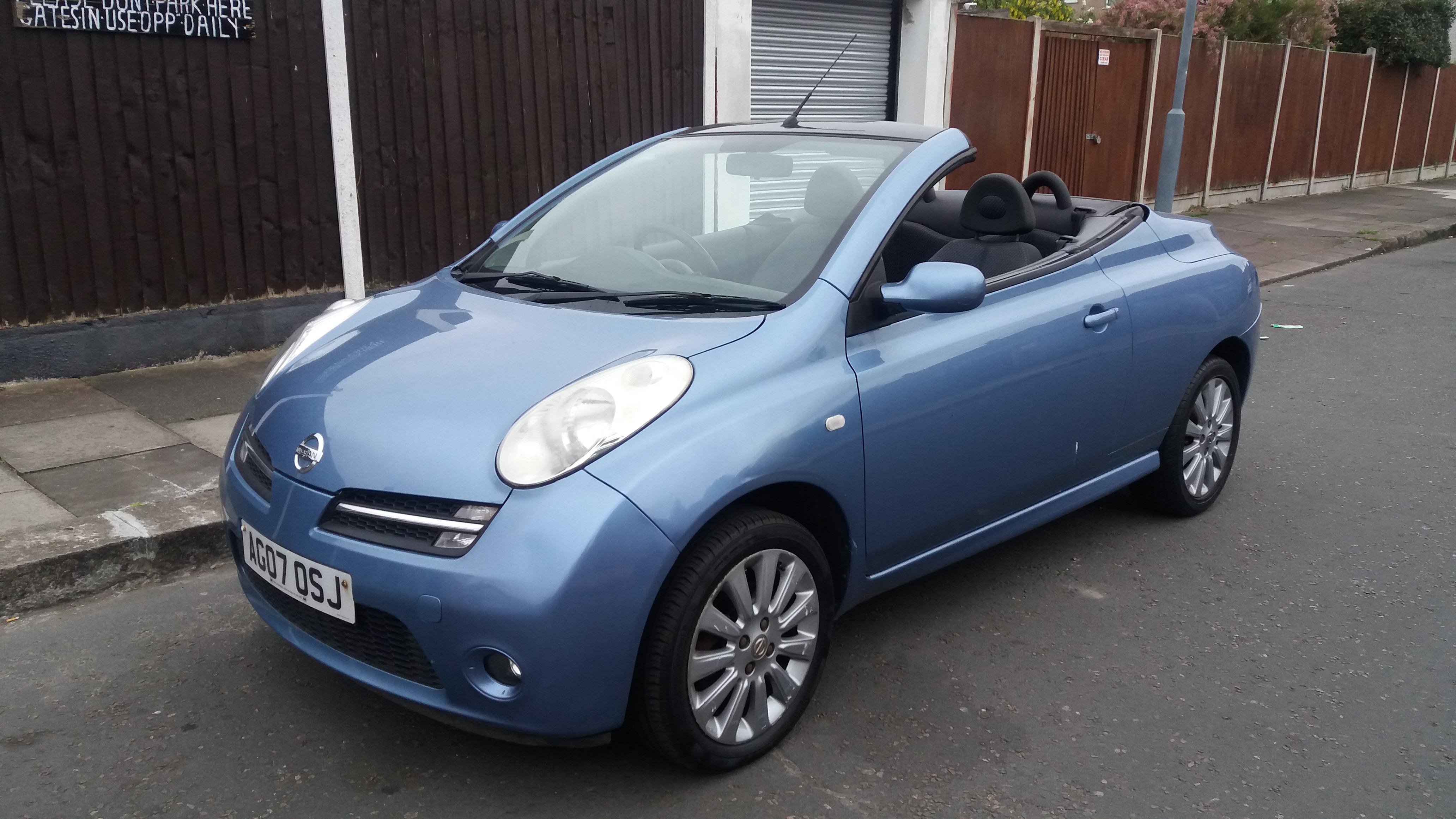 NISSAN MICRA (SPORT) CONVERTIBLE - 07-REG in UB1 Ealing for £1,395.00 ...