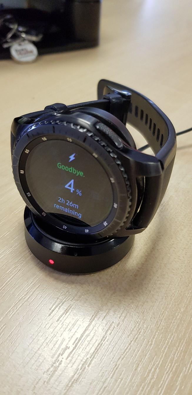 SAMSUNG GEAR S3 FRONTIER BLACK WITH BOX in WF2 Wakefield für 220,00 ...