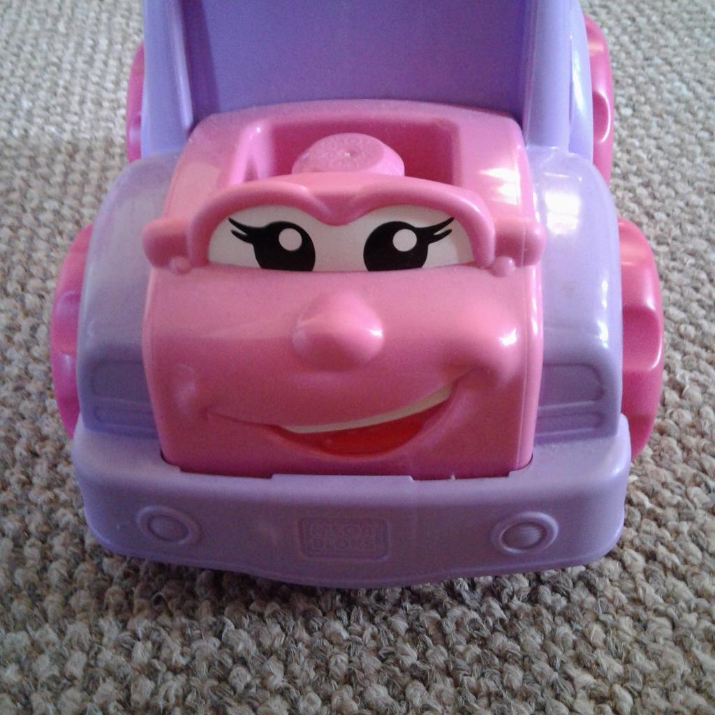Girls Mega Bloks Pink & Purple Toy Car in WV6 Wolverhampton for £1.00 ...