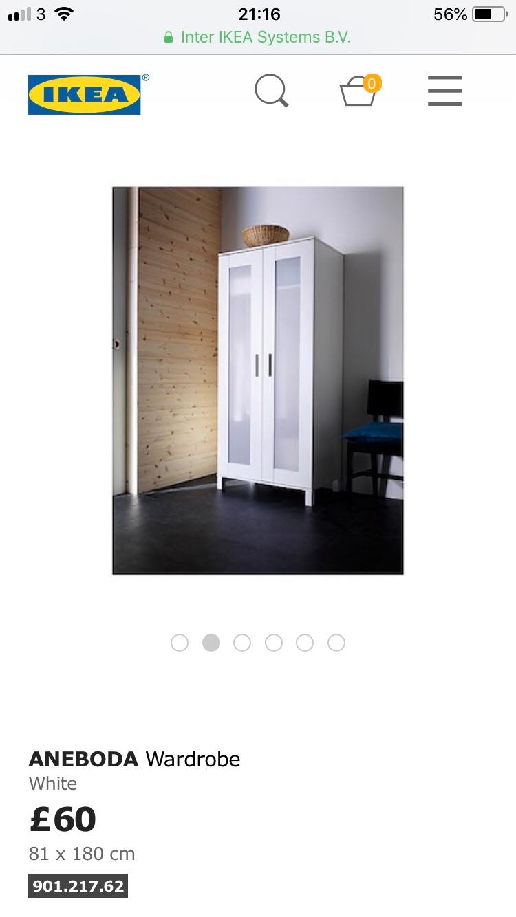 ikea aneboda wardrobe in CM1 Chelmsford für 40,00 £ zum Verkauf | Shpock DE