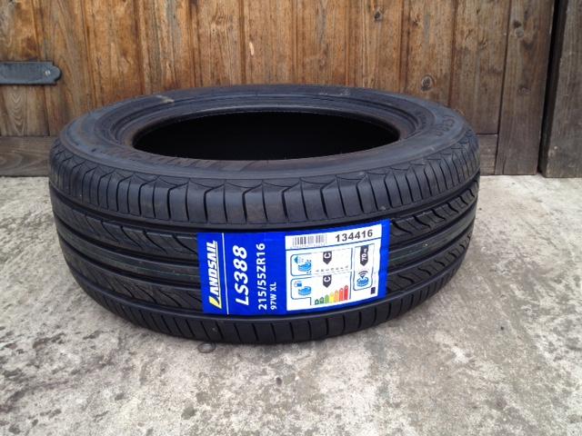 2 x 215 55 16 TYRES BRAND NEW LANDSAIL LS388 in CV1 Coventry for £70.00 ...
