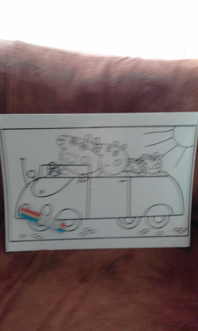 Peppa Pig colouring picture in SR3 Sunderland für 2,00 £ zum Verkauf ...
