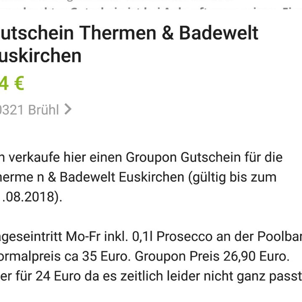 Stilvolle Gutschein Therme Euskirchen Bilder
