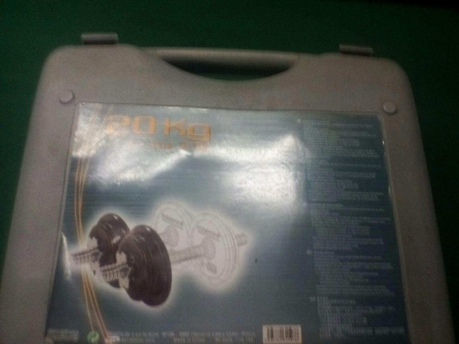 20kg weights in a carry case in London für 20,00 £ zum Verkauf | Shpock DE