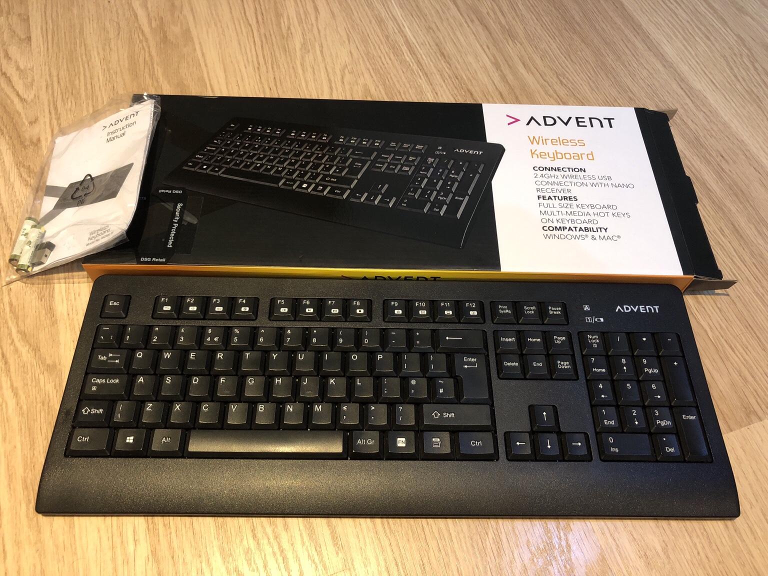 Wireless Keyboard Advent AKBL15 in AL1 Albans für 7,00 £ zum Verkauf ...