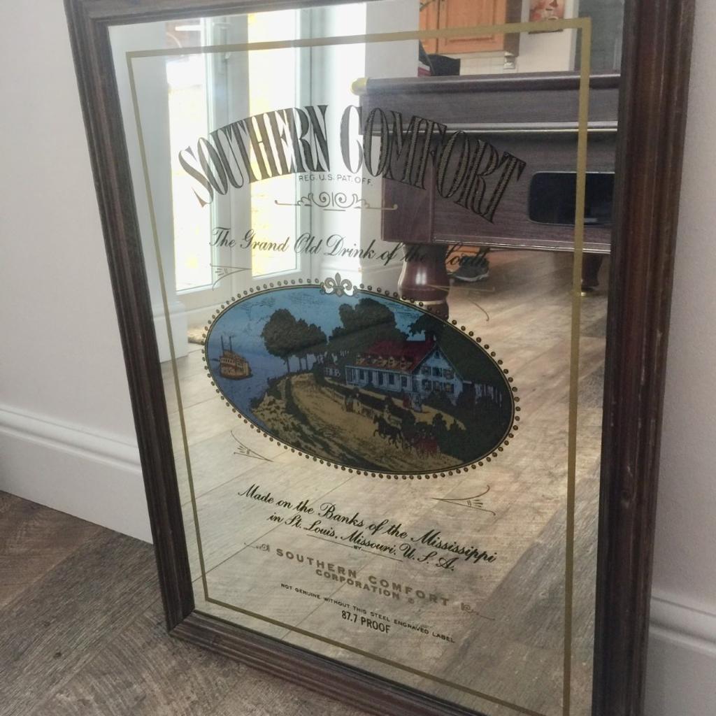 Southern Comfort Mirror Picture in AL10 Hatfield für 29,00 £ zum ...