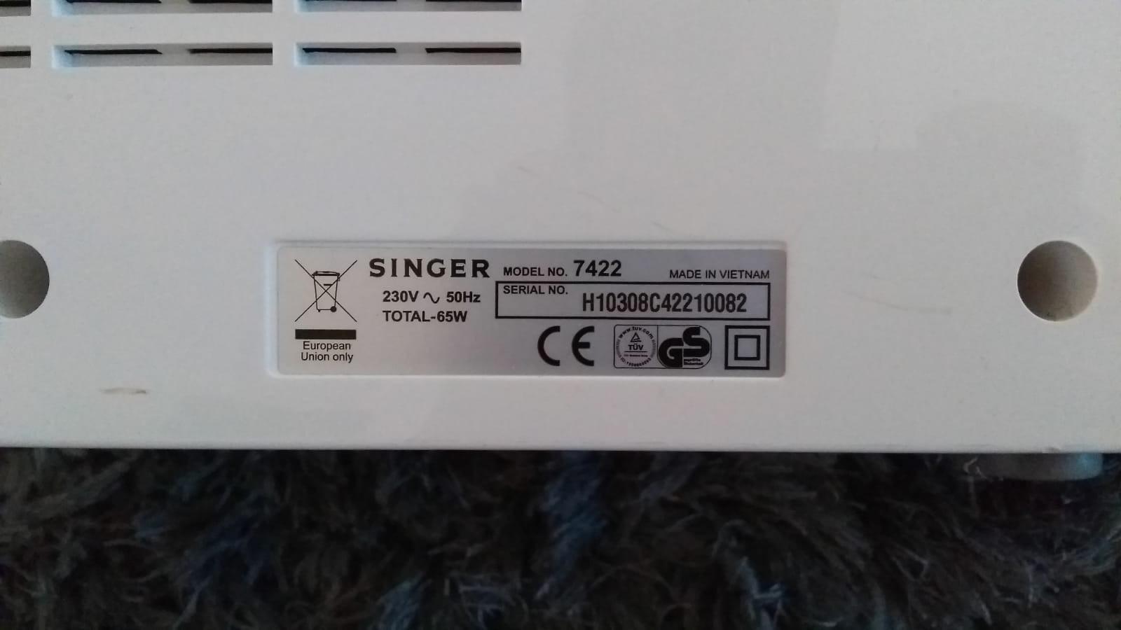 Singer 7422 Computerised Sewing Machine in SY13 Whitchurch für 30,00 ...