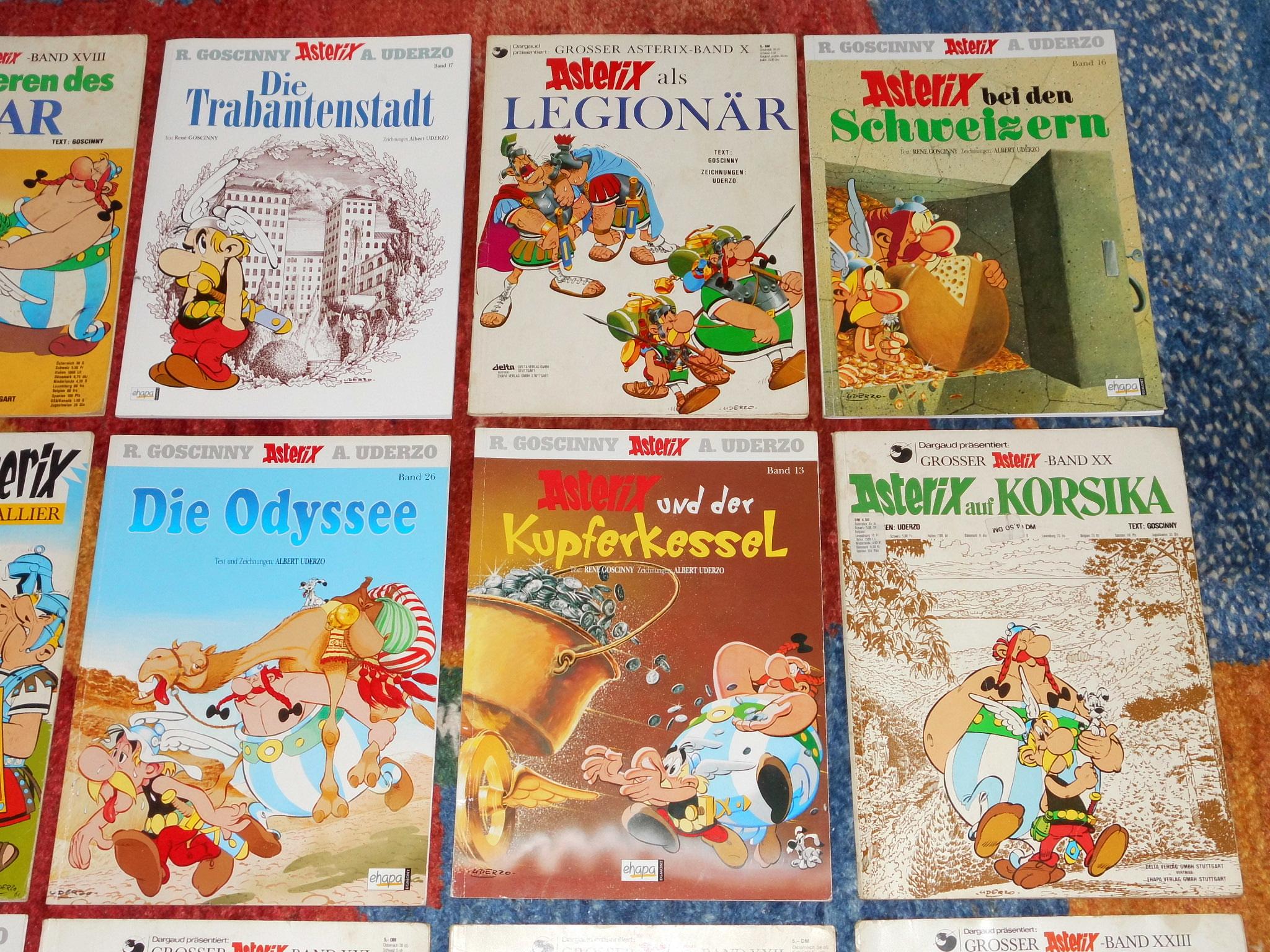 18x Asterix Comics / Hefte (deutsch) in 8793 Trofaiach für 25,00 € zum ...