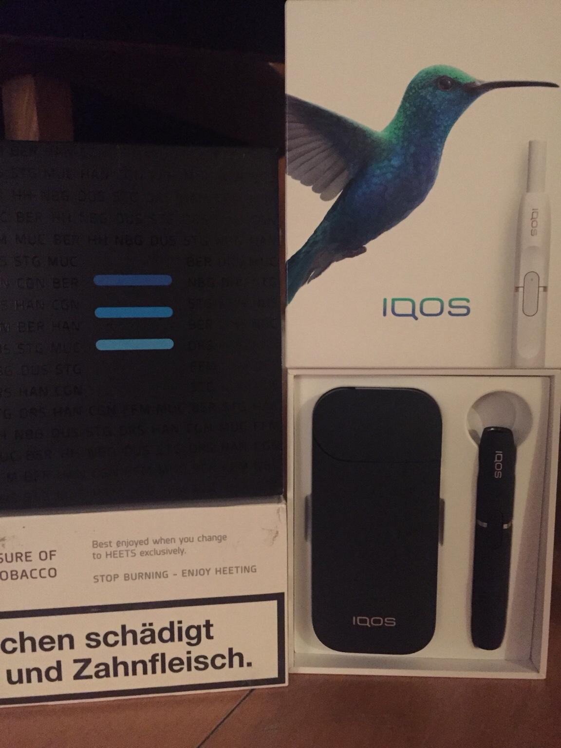 IQOS BLACK EDITION + 1 Stange HEETS in 72511 Bingen für 60,00 € zum ...