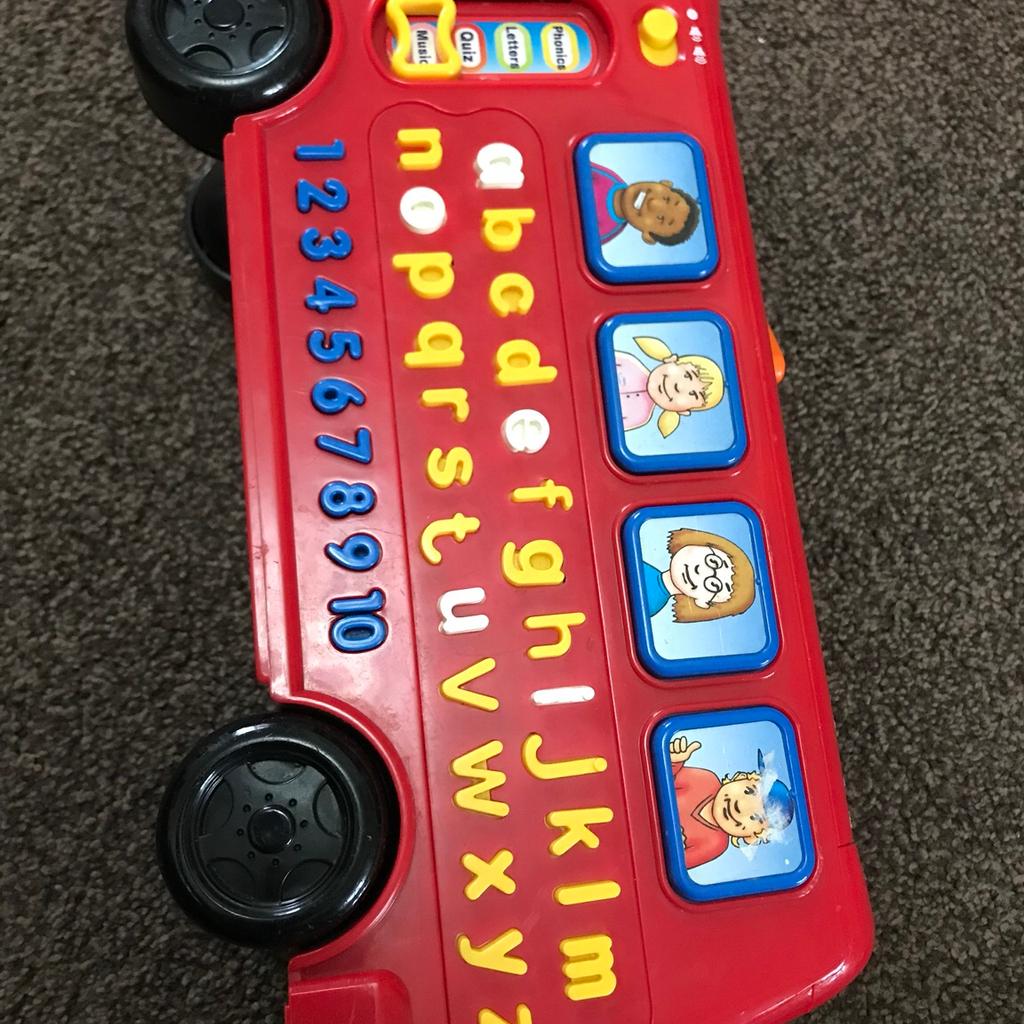 Vtech Playtime Phonics Bus, Educational Toy in PR1 Preston für 7,00 ...