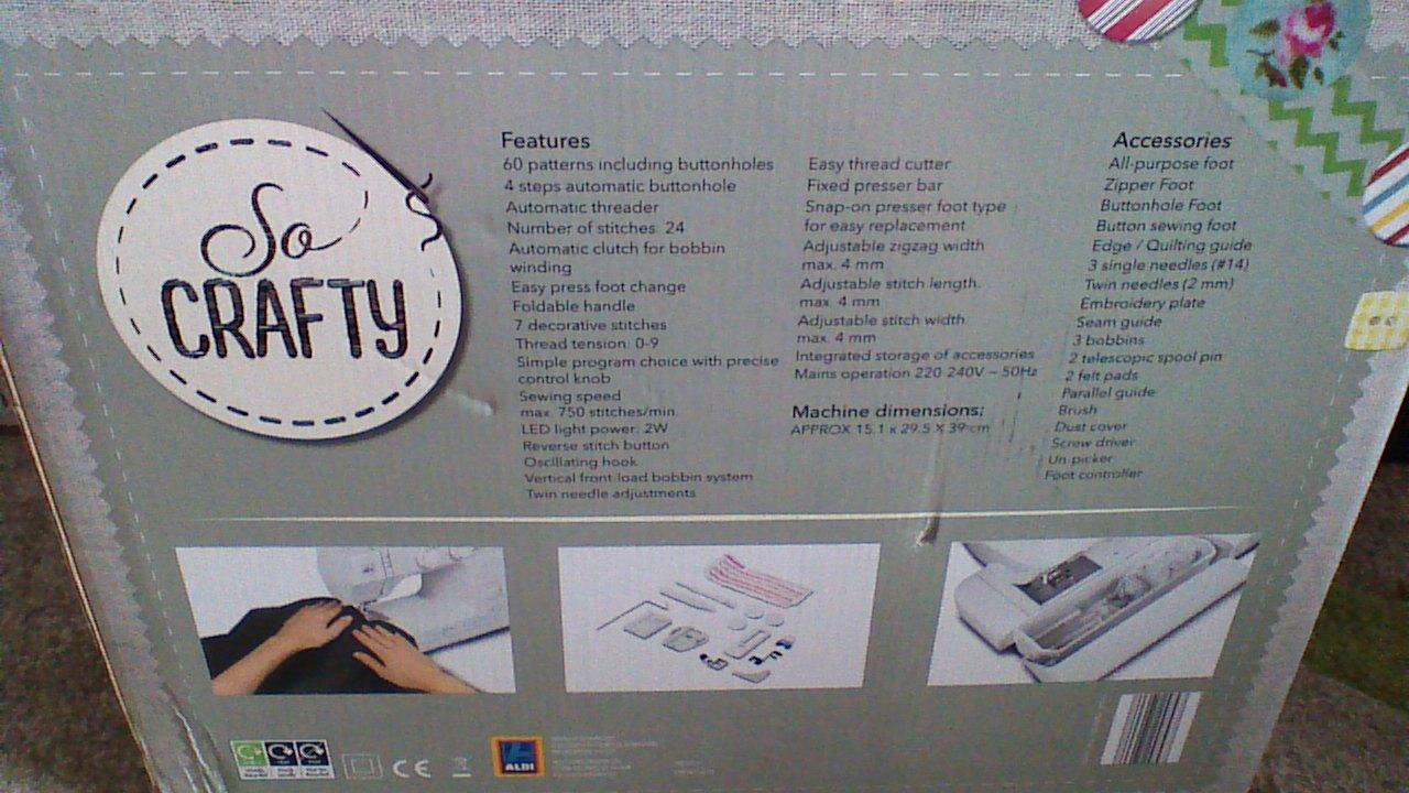 so crafty sewing machine in B16 Birmingham für £ 40,00 zum Verkauf ...