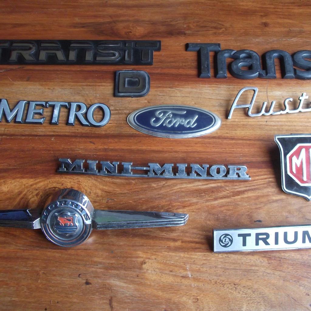 vintage classic car badges in WS10 Walsall for £25.00 for sale | Shpock