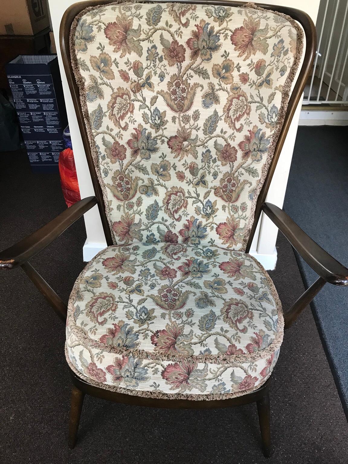 Vintage Ercol high back Windsor chair in RG2 Reading for £80.00 for ...
