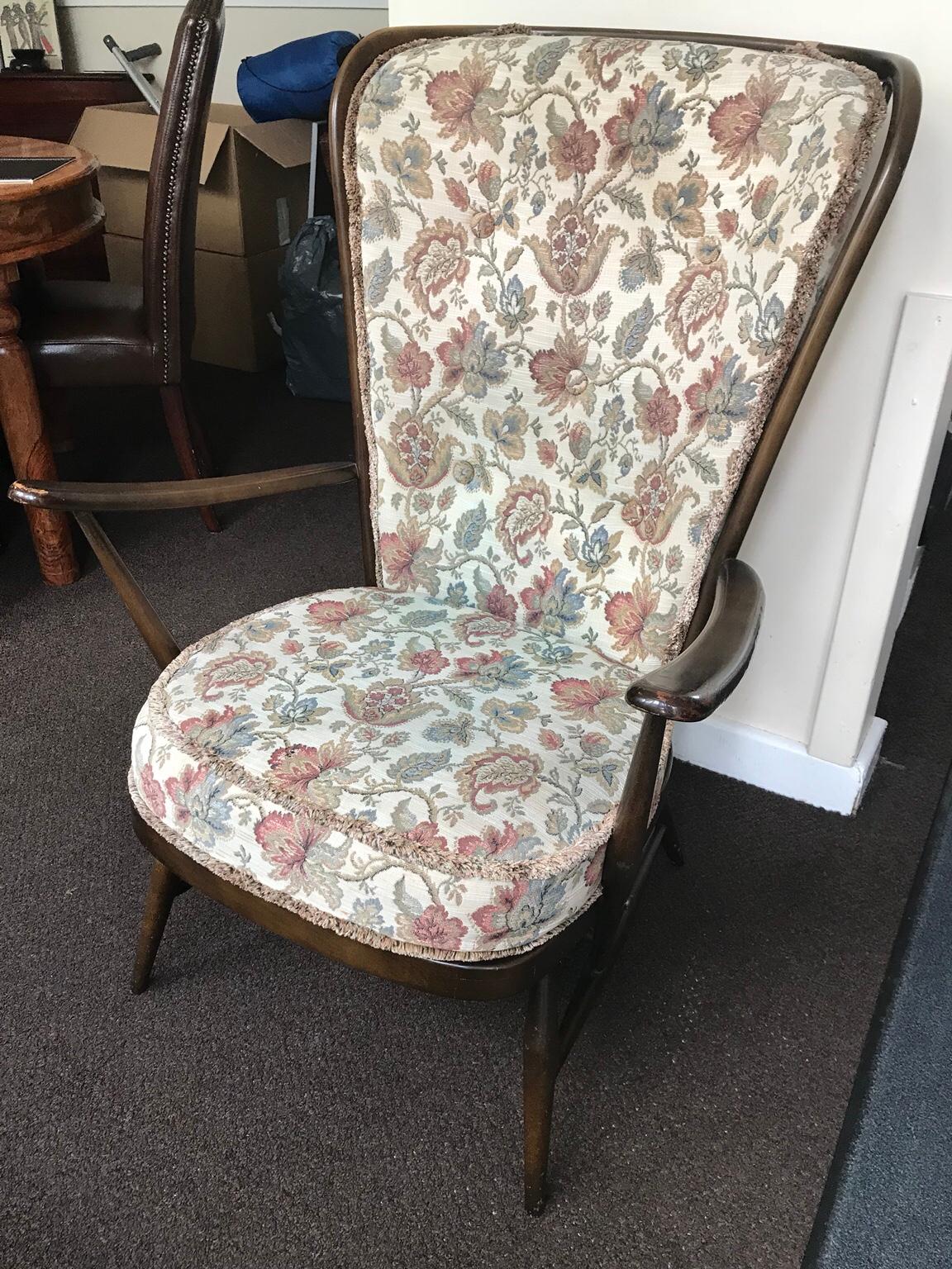 Vintage Ercol high back Windsor chair in RG2 Reading for £80.00 for ...