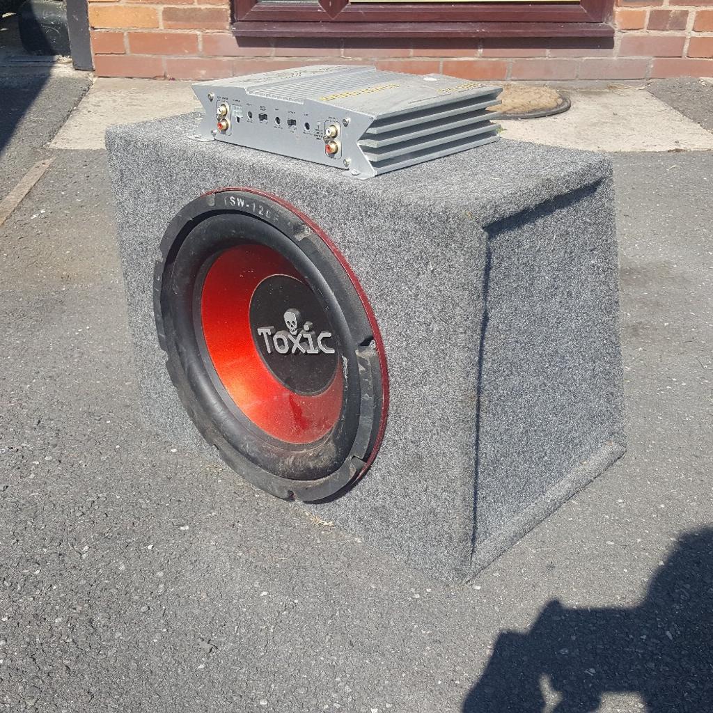 TOXIC SUB WOOFER in DE11 Derbyshire für 40,00 £ zum Verkauf | Shpock DE