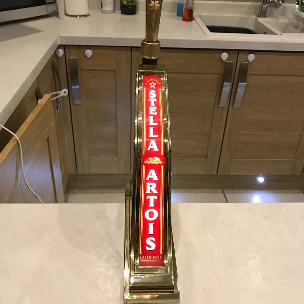 Stella Artois light up Bar Tap in B80 Redditch für 20,00 £ zum Verkauf ...