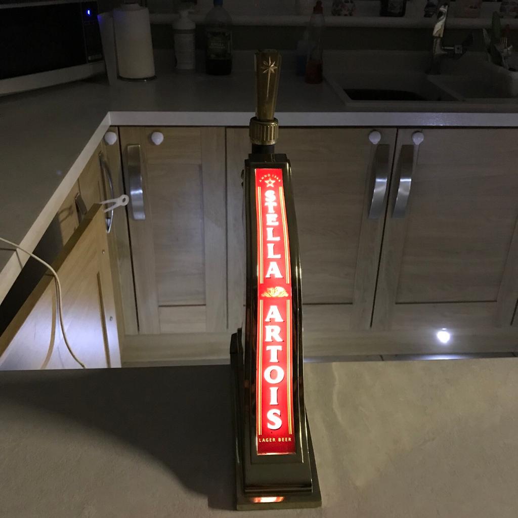 Stella Artois light up Bar Tap in B80 Redditch für 20,00 £ zum Verkauf ...