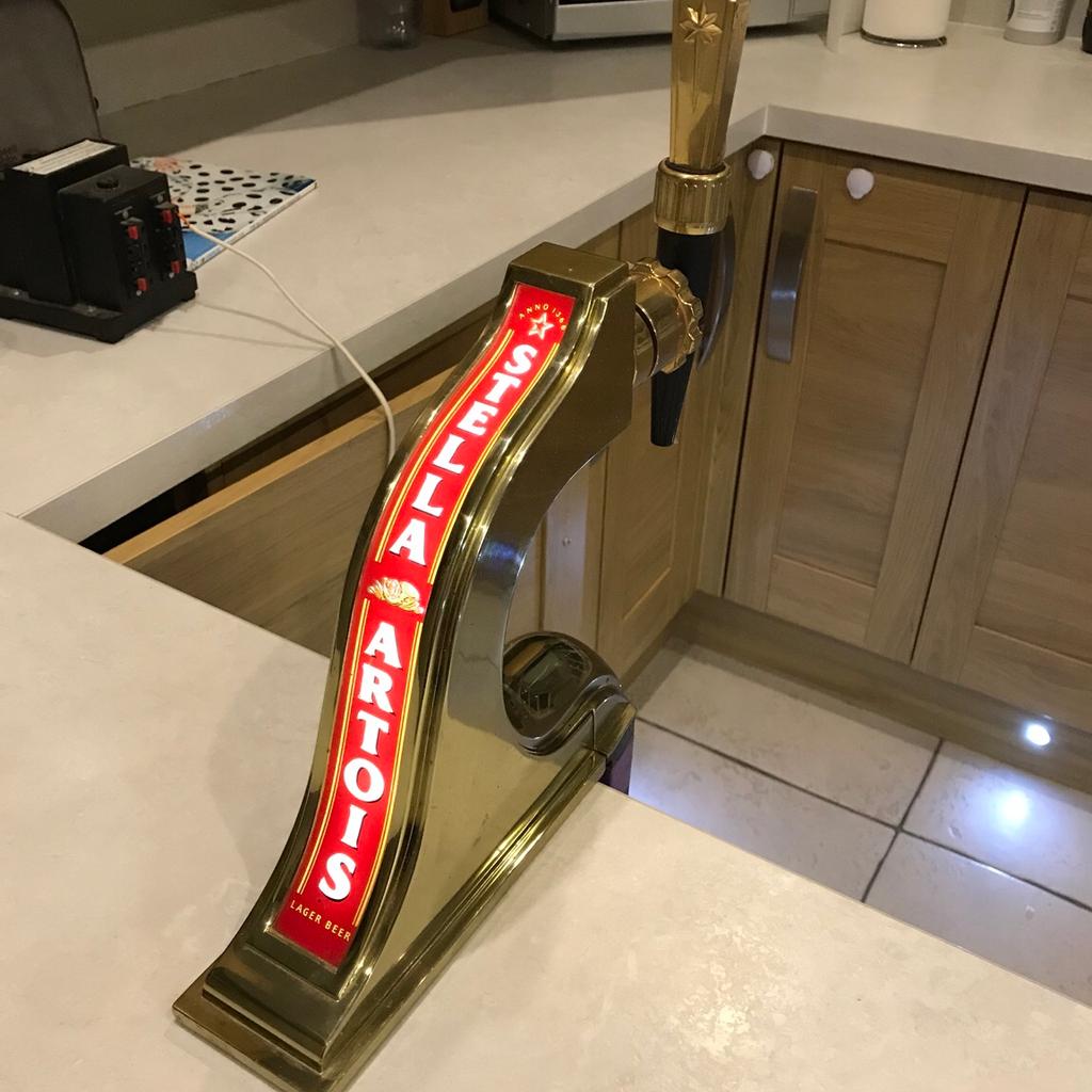 Stella Artois light up Bar Tap in B80 Redditch für £ 20,00 zum Verkauf ...