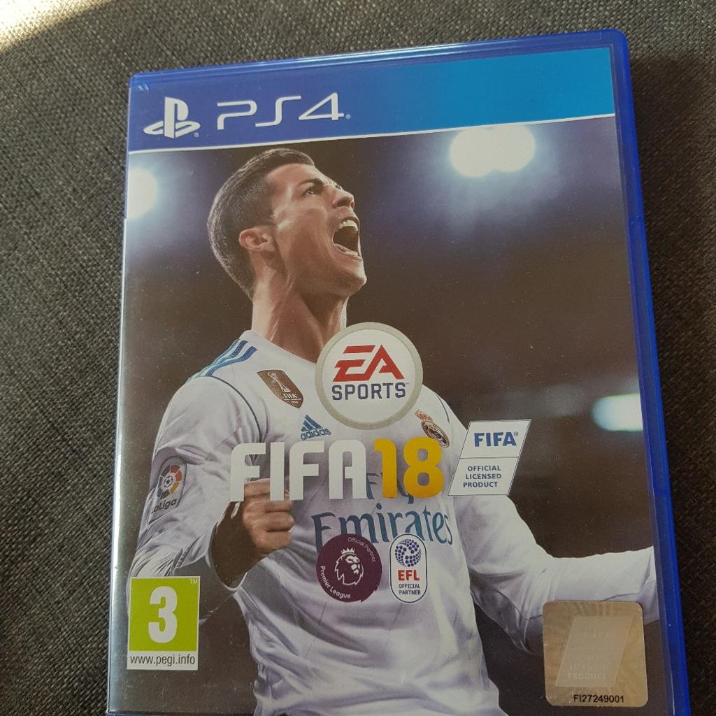 FIFA 18 ps4 in S41 Chesterfield für £ 10,00 zum Verkauf | Shpock AT