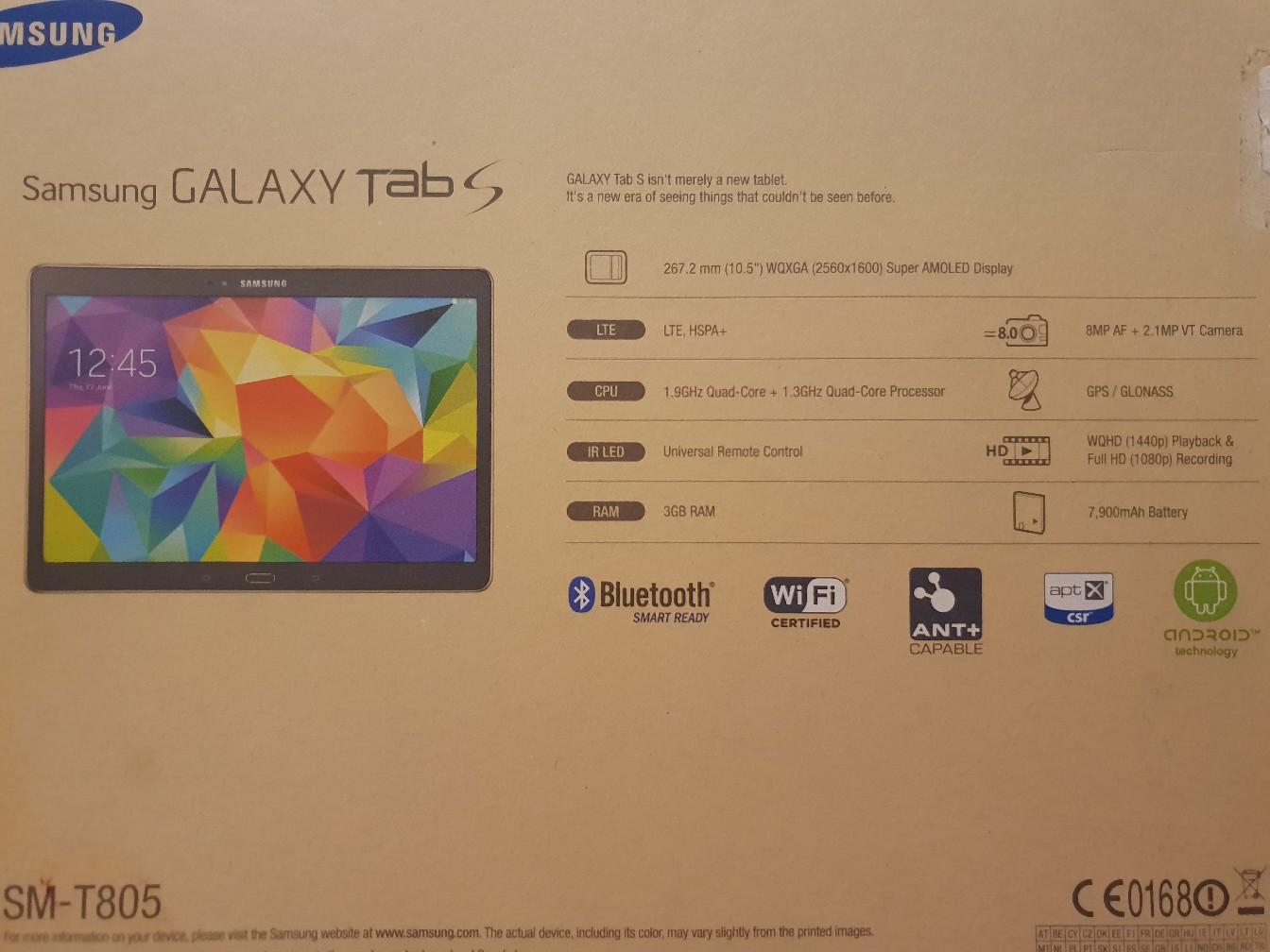 Samsung Galaxy Tab S T805 LTE WiFi in 35287 Amöneburg für 220,00 € zum ...