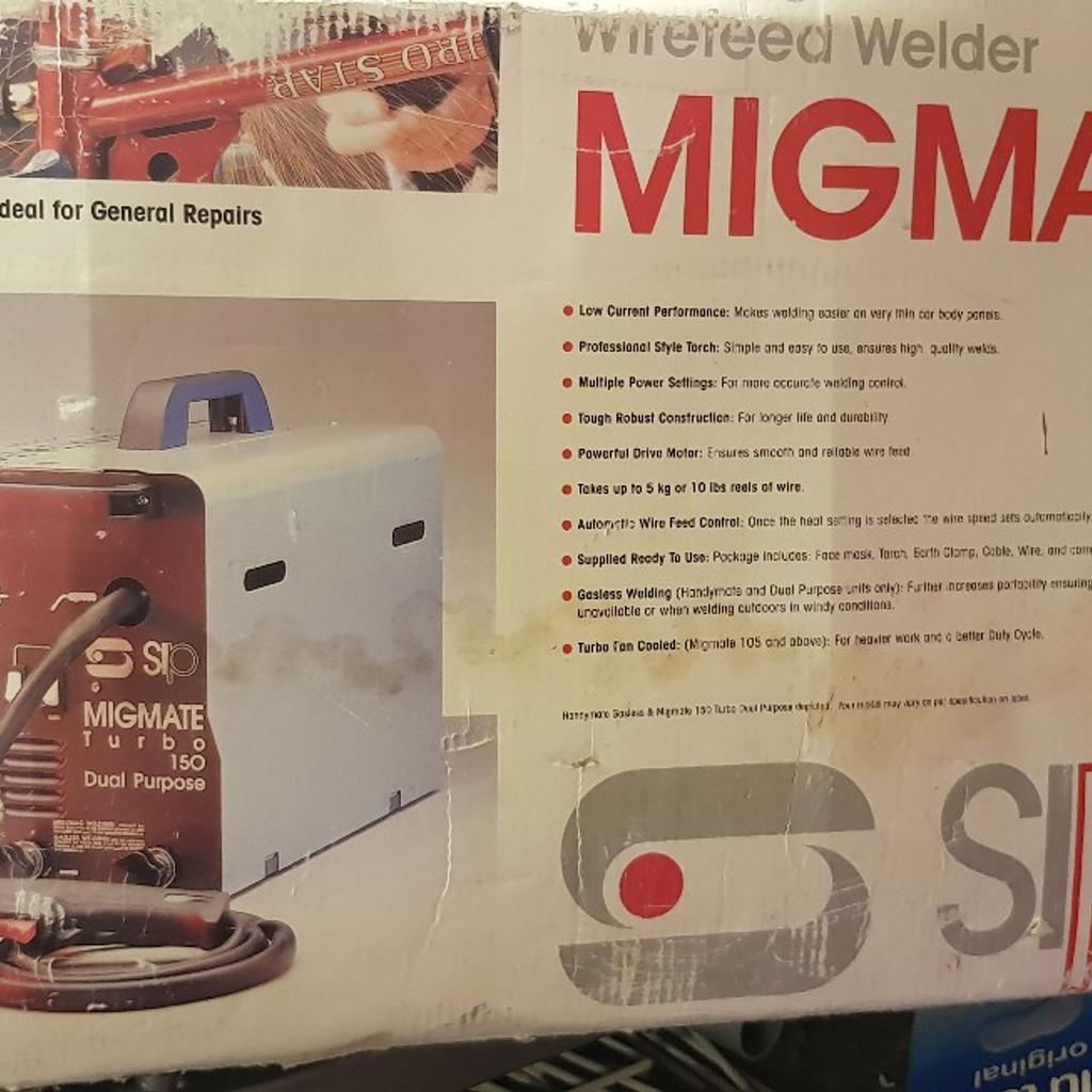 Sip handymate gasless mig welder in ME7 Gillingham for £50.00 for sale ...