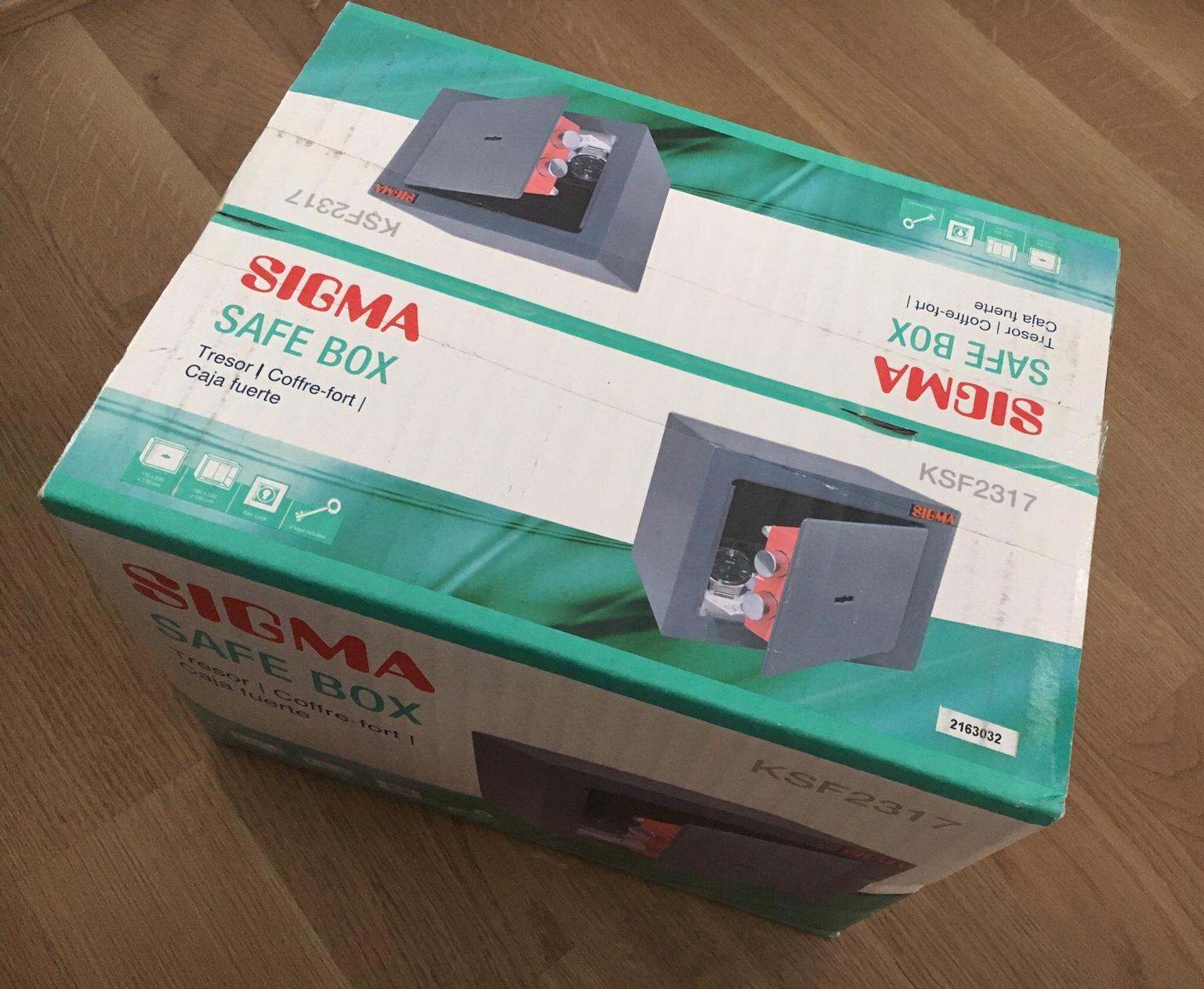 SIGMA Safe Box KSF2317 Tresor OVP Neu in 60489 Frankfurt for €29.99 for ...