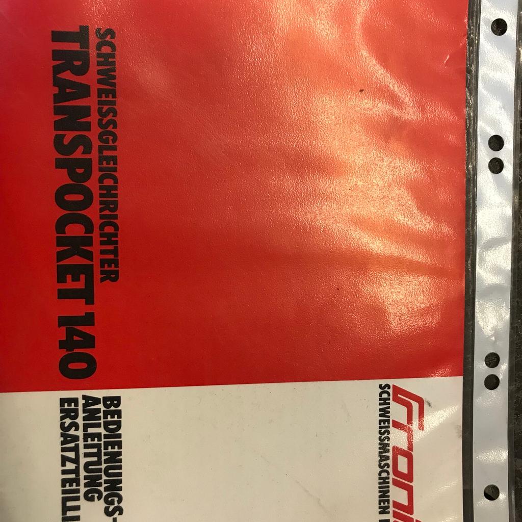 Fronius Transpocket 140 Elektrodenschweißgerä in 6923 Bregenz für 160 ...