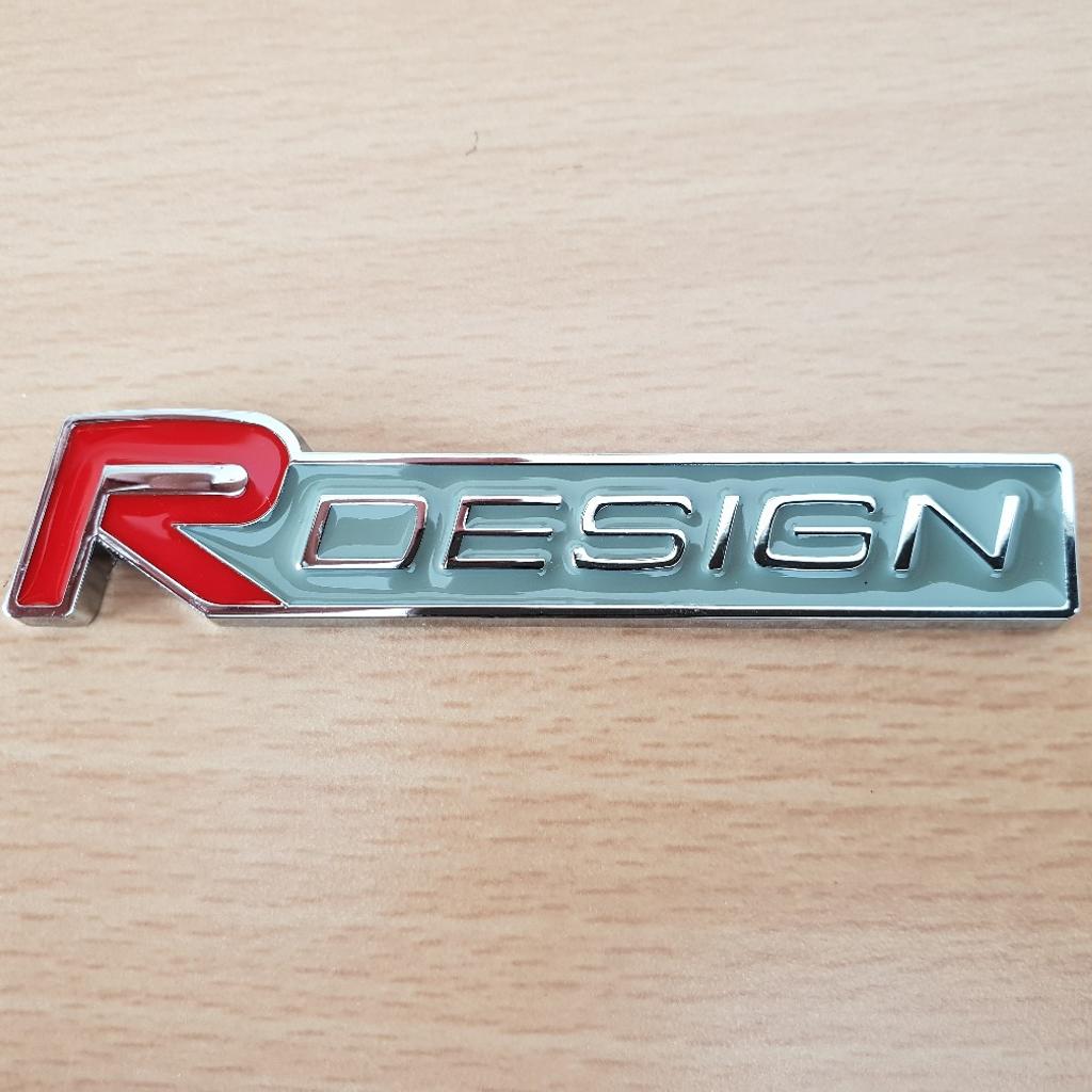 VOLVO R DESIGN BADGE EMBLEM RED in S30 Sheffield für £ 1,00 zum Verkauf ...