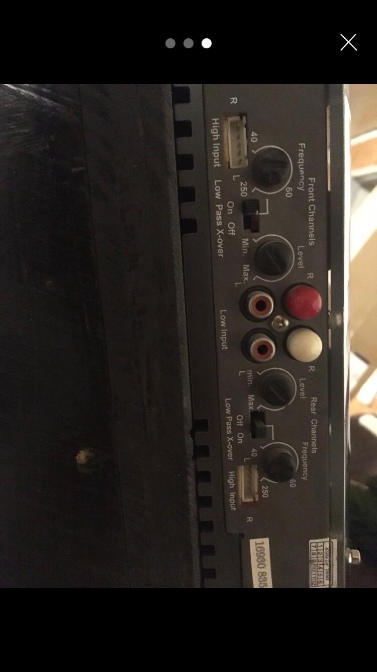 Subwoofer & Endstufe in 7093 Gemeinde Jois für 79,00 € zum Verkauf ...