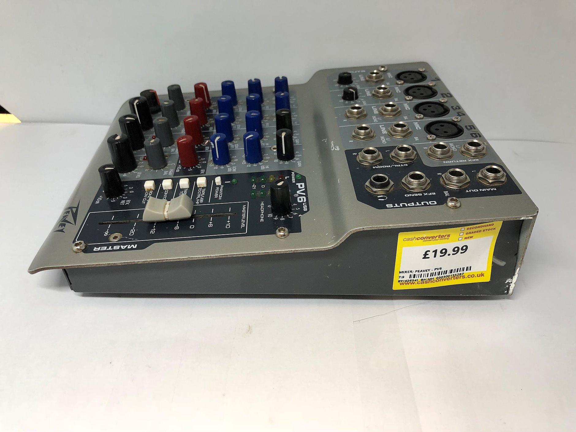Peavey PV6 USB Compact Mixer in B31 Birmingham für 19,99 £ zum Verkauf ...
