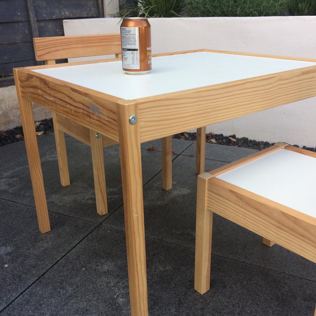 IKEA LÄTT CHILDREN'S TABLE +2 Chairs in B16 Birmingham für 10,00 £ zum ...