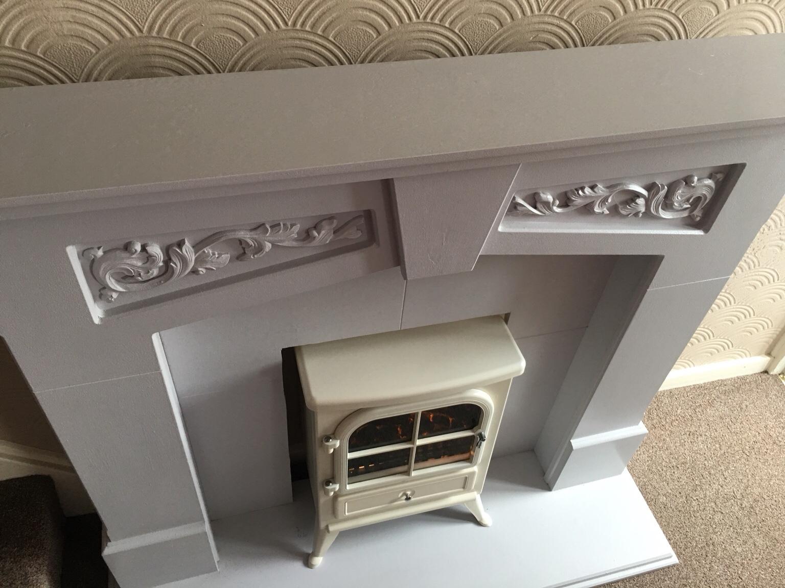 Silver/grey fire place in B26 Birmingham für 90,00 £ zum Verkauf | Shpock DE