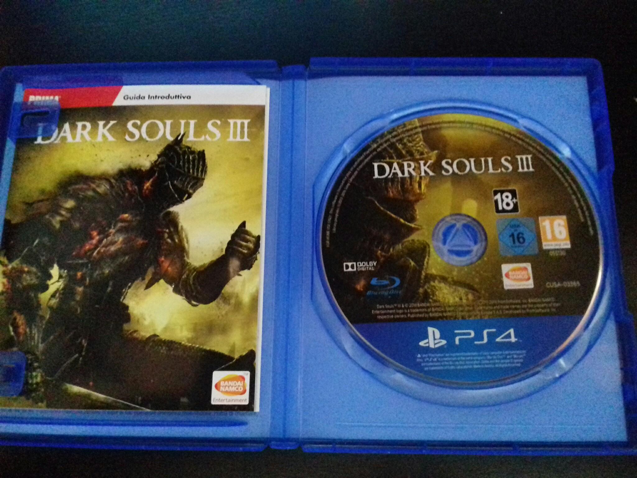 Dark souls 3 PS4 in 80047 Sarno für € 20,00 zum Verkauf | Shpock AT