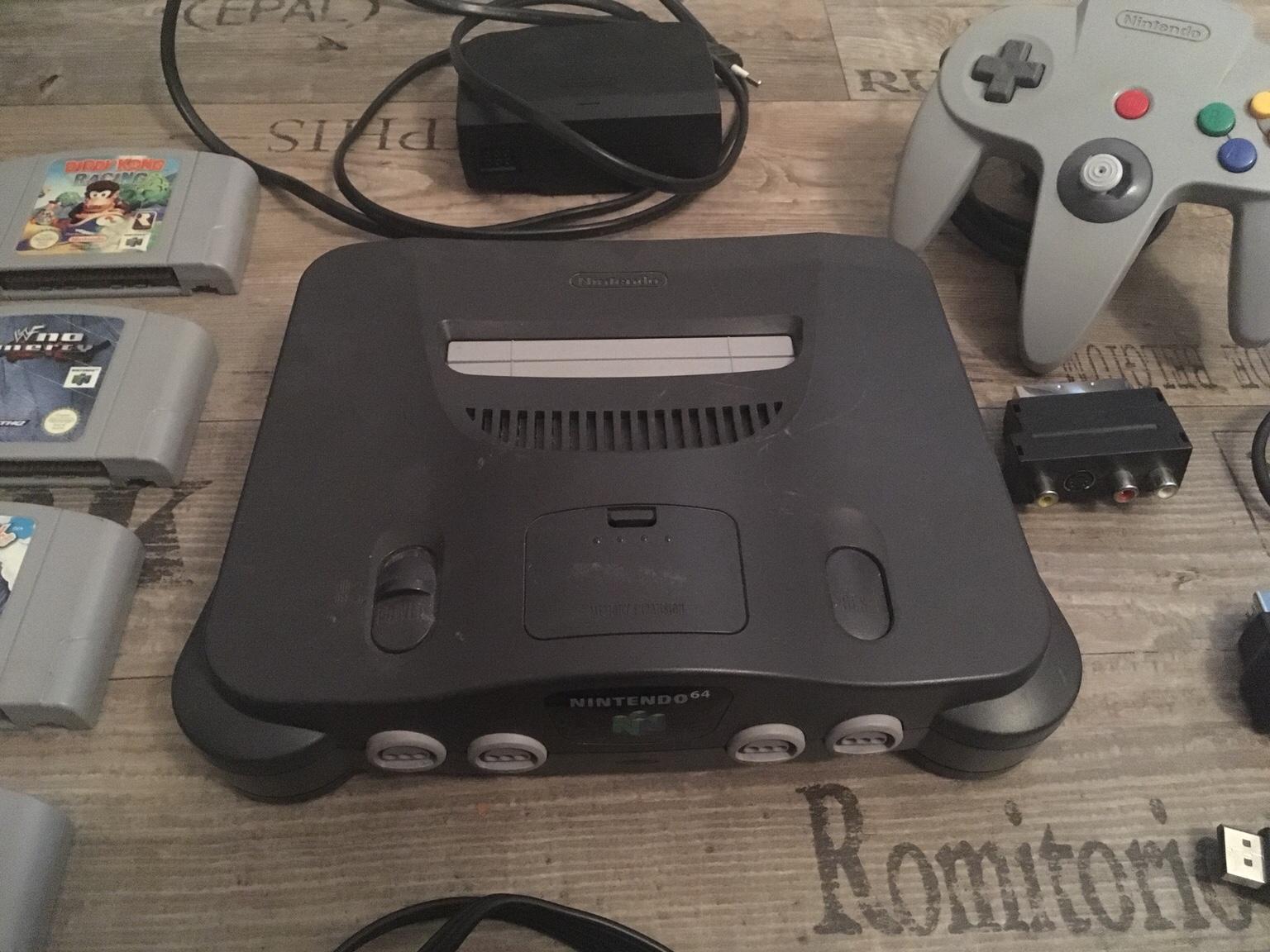 Nintendo 64 + Spiele + 2 Controller in 12681 Berlin für 120,00 € zum ...