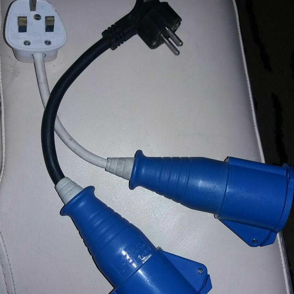 Caravan 2x 13A PLUG TRAILING LEADS in NE26 Tyneside for £8.00 for sale ...