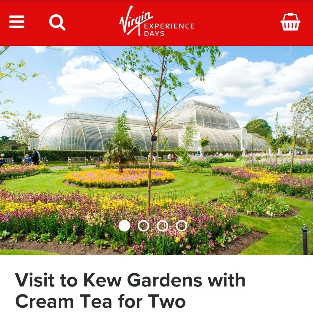 Kew Gardens visit for 2 with cream tea in E1 Hamlets für 25,00 £ zum ...