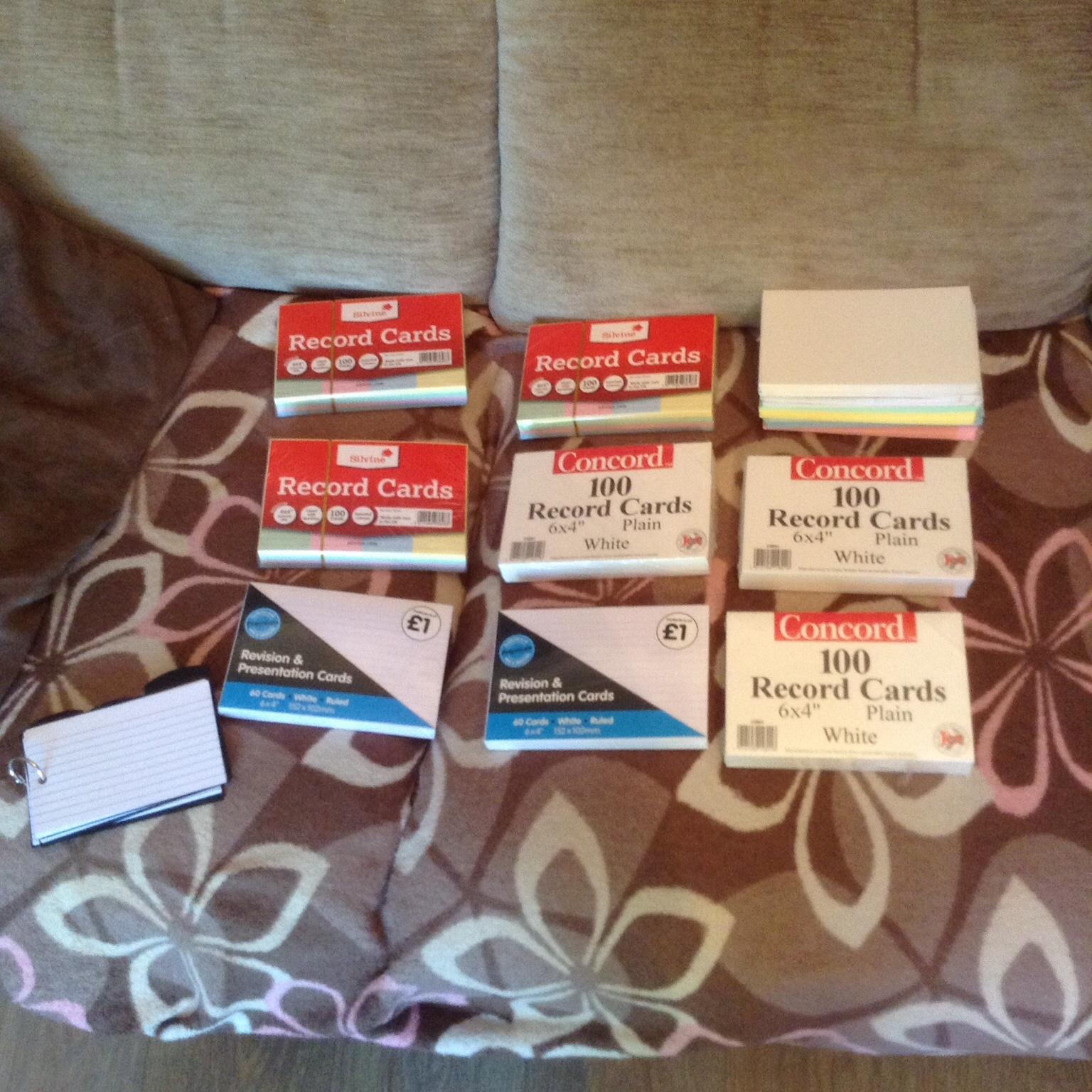 Packs of 100/60 revision cards in London Borough of Bromley für 1,00 ...