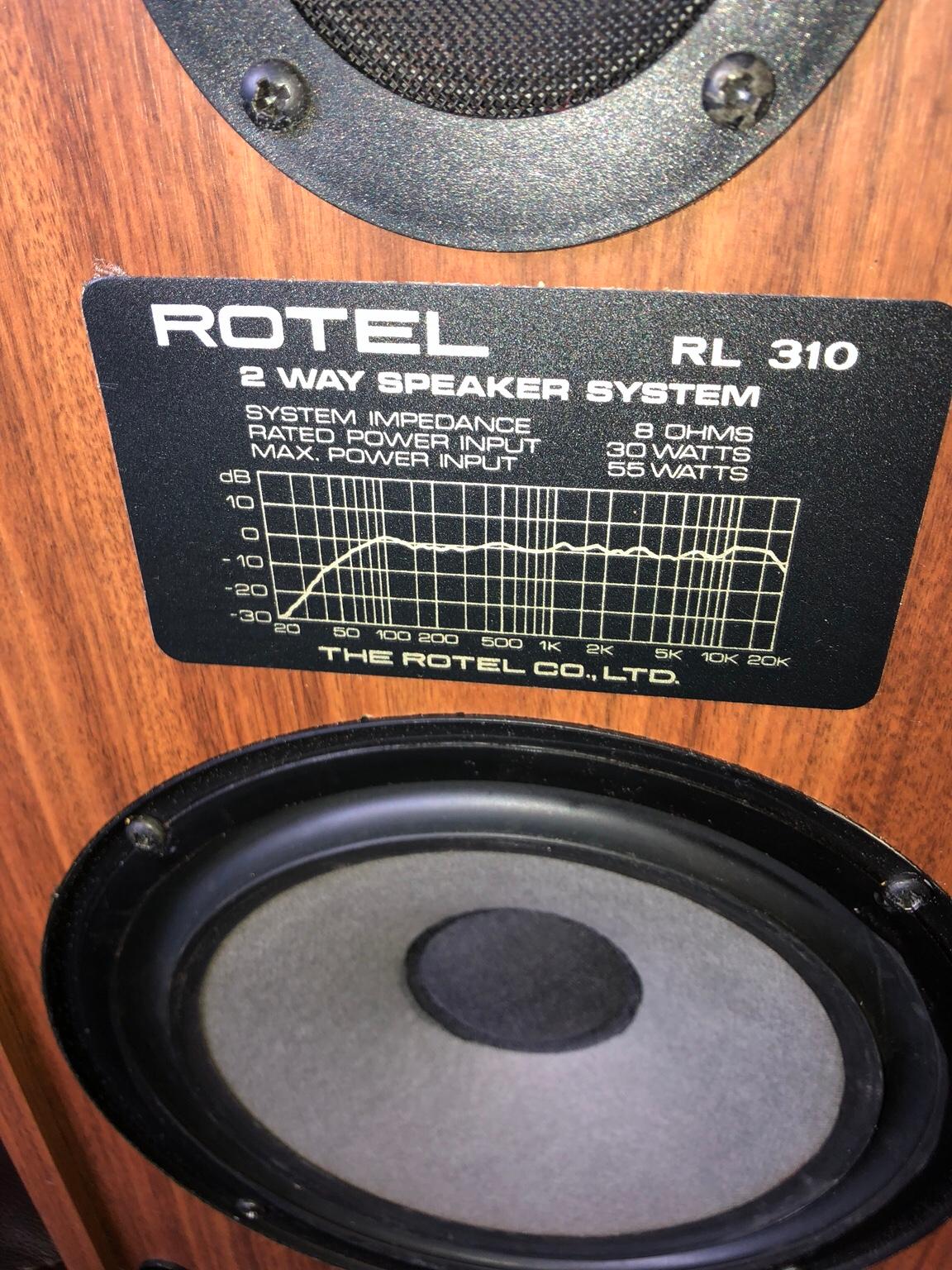 Rotel RL-310 vintage hifi speakers in NG11 Nottingham für £ 25,00 zum ...