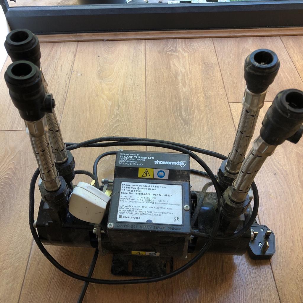 Stuart Turner Showermate Pump 1.8 Bar Twin in ME4 Chatham for £30.00 ...