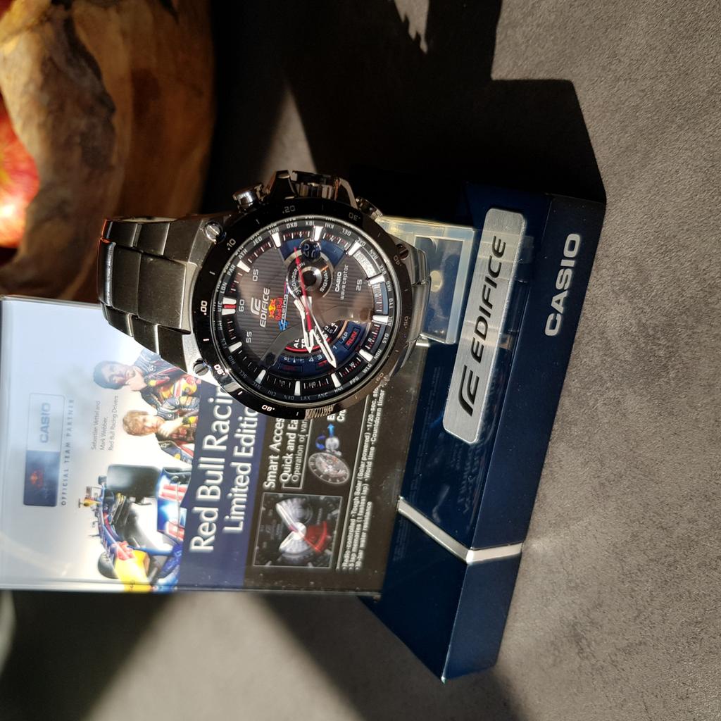 Casio edifice Red Bull Racing limited Edition in 09648 Mittweida for € ...