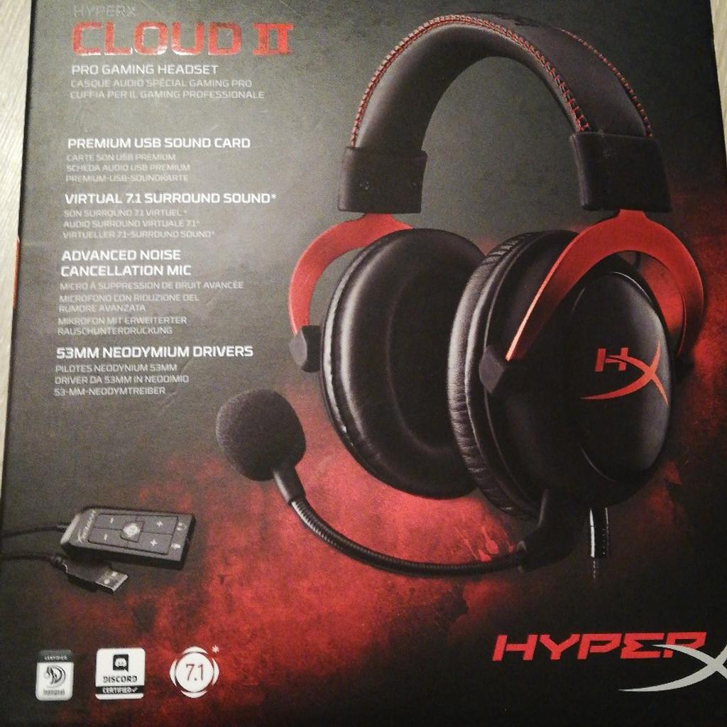 Headset Hyper Cloud 2 in 8670 Krieglach für 50,00 € zum Verkauf | Shpock DE