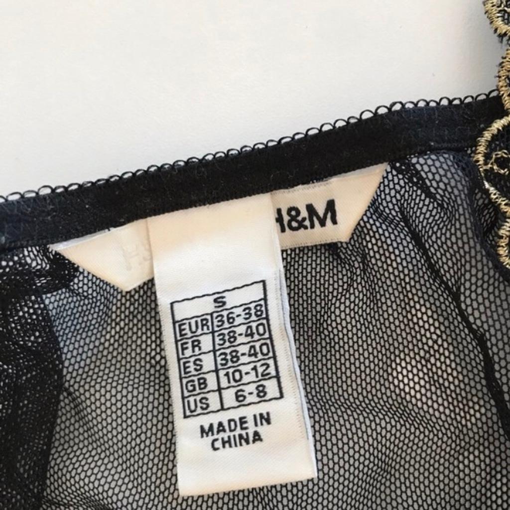 Negligee H&M 36/38 neuwertig schwarz in 85716 Unterschleißheim für 10,00 € zum Verkauf | Shpock DE