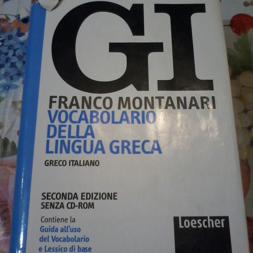 Vocabolari GI greco in 00124 Roma for €40.00 for sale | Shpock