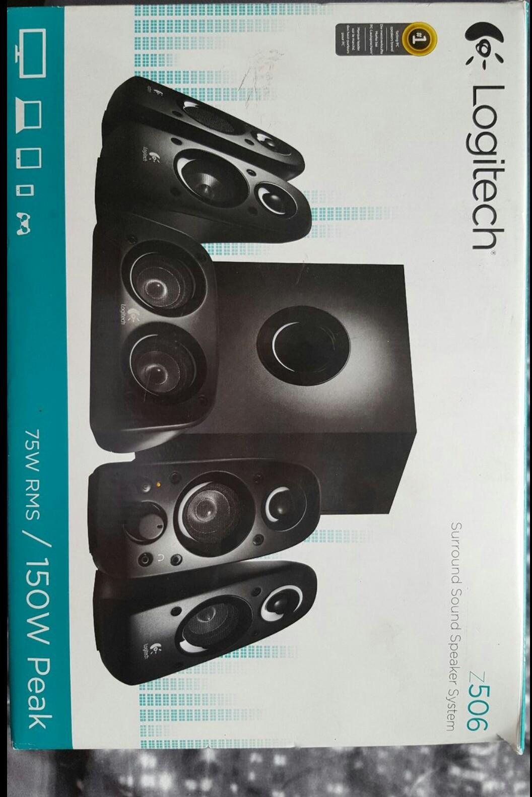 logitech 5.1 surround sound speakers in CR0 Croydon for £30.00 for sale ...