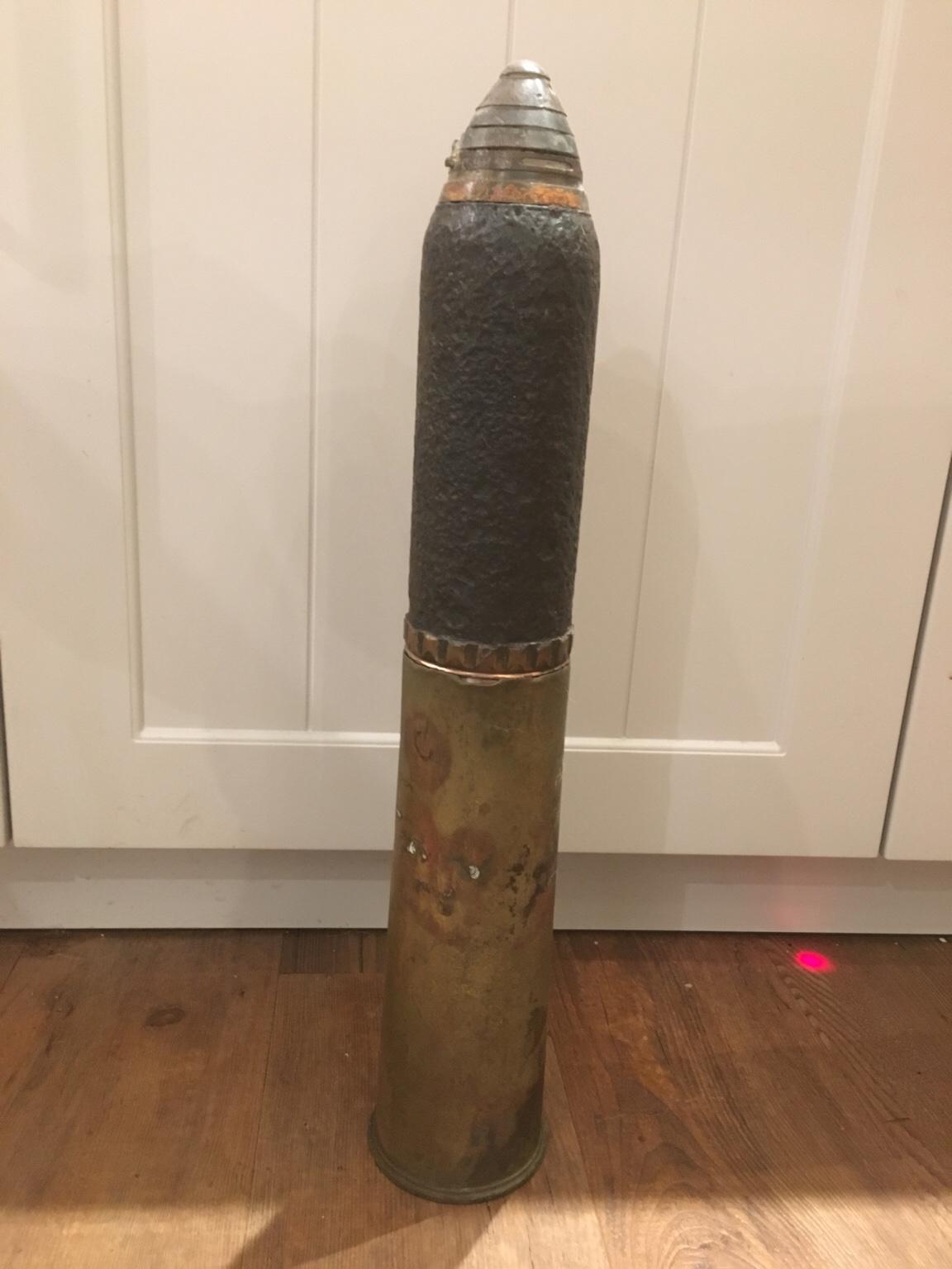 18 pounder ww1 artillery shell in Craven für 50,00 £ zum Verkauf ...