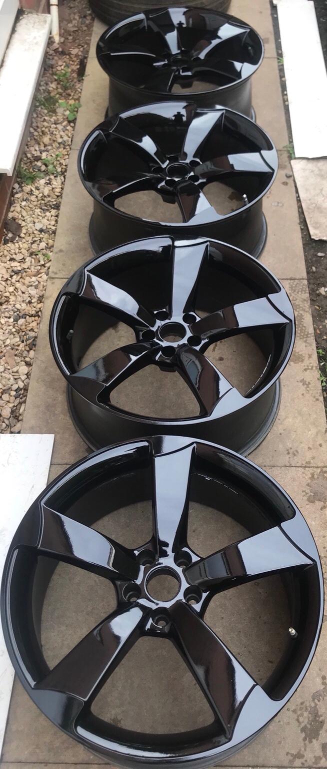 20" Audi Rotor Style Gloss Black: 5x112 in Wolverhampton für 450,00 ...